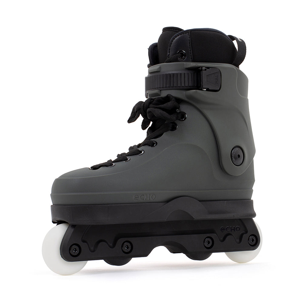 Echo Verve Aggressive Skates - Graphite Grey – Loco Skates