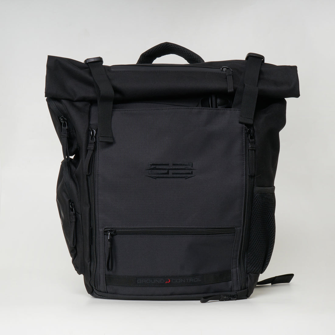 Ground Control Black Rolltop Backpack – Loco Skates