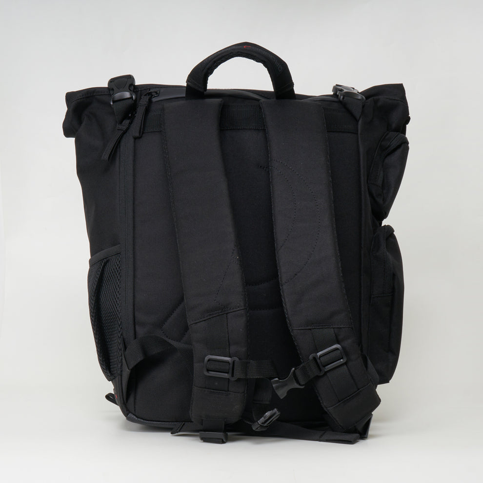 Ground Control Black Rolltop Backpack – Loco Skates