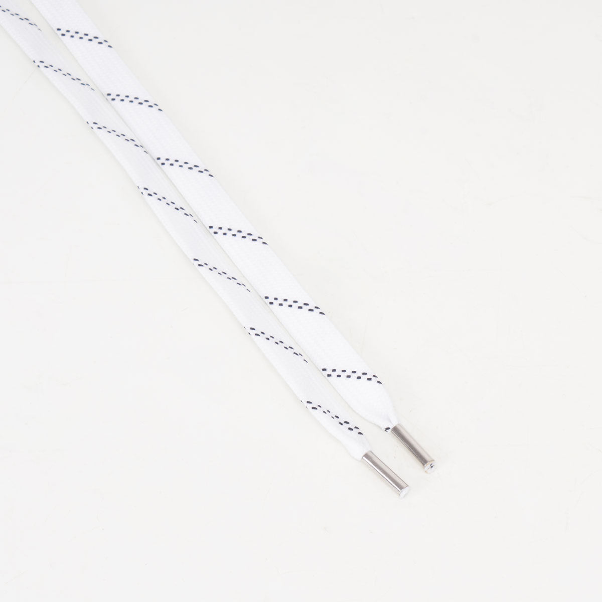 Ground Control Performance Laces - White [Metal Tips] – Loco Skates