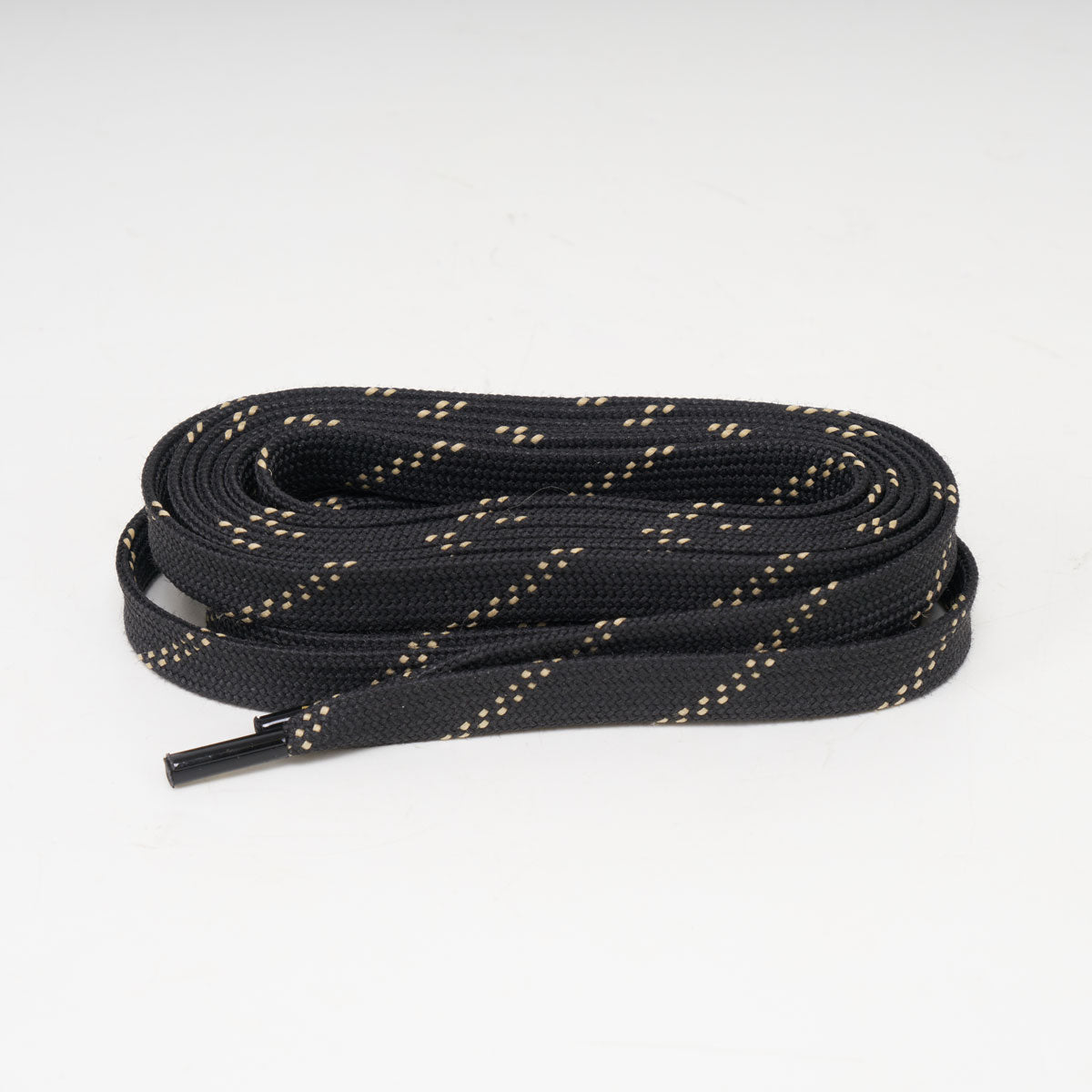 Ground Control Performance Laces - Black [Metal Tips] – Loco Skates