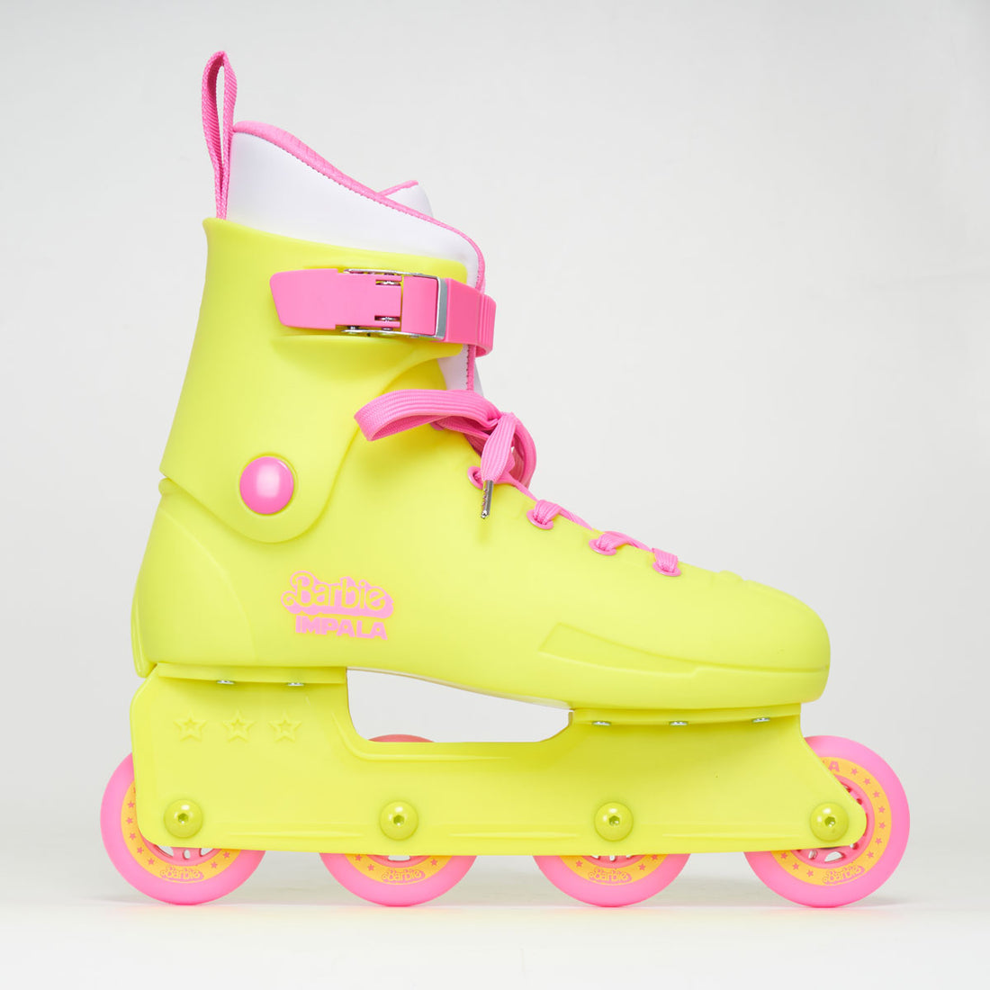 Impala Lightspeed Inline Skates - Barbie Bright Yellow – Loco Skates