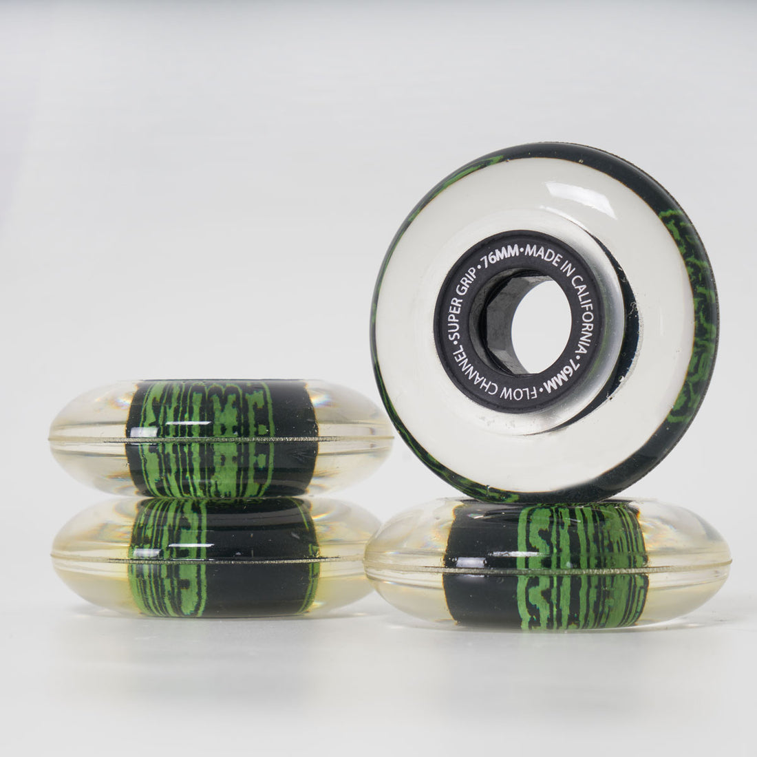 Labeda Slime Wheels - Black (Indoor/Hockey) X-Soft - 76mm/80mm (76a ...