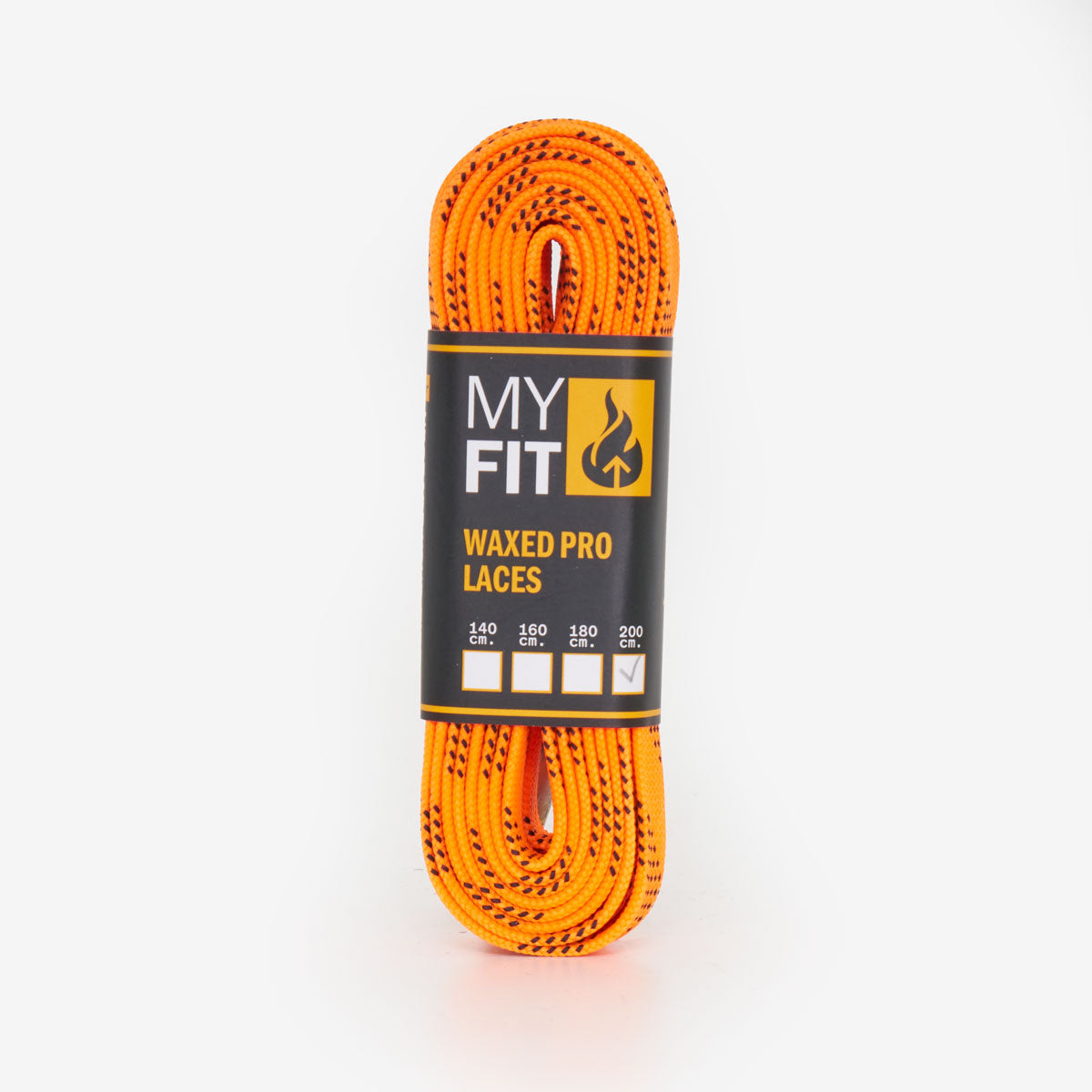 Myfit Waxed Pro Laces - Neon Orange – Loco Skates