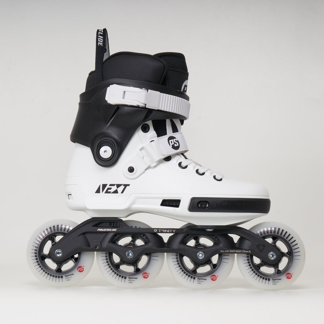 Powerslide Next Core 90 Inline Skates - White/Black - Unisex – Loco Skates