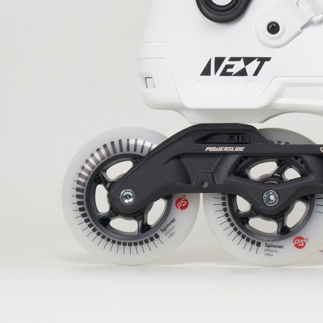 Powerslide Next Core 90 Inline Skates - White/Black - Unisex – Loco Skates