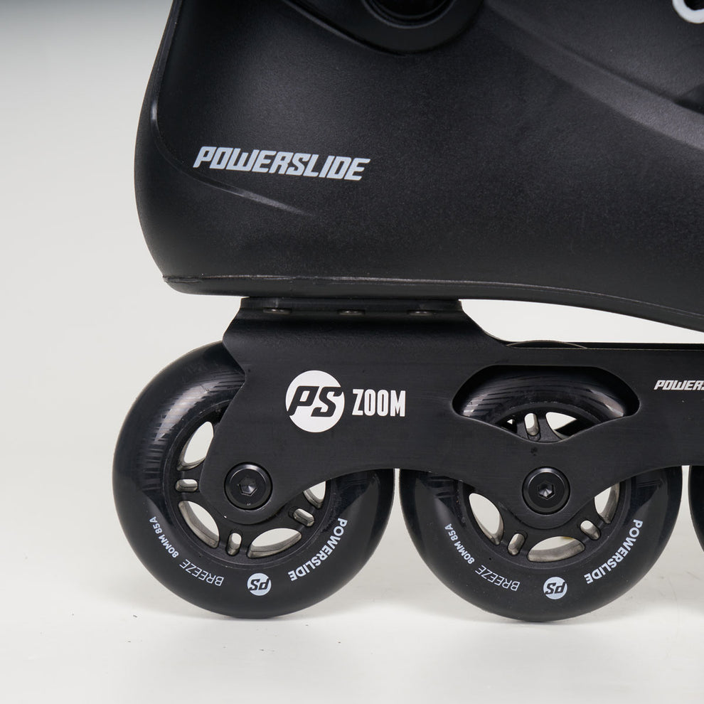 Powerslide Zoom 80 Inline Skates - Unisex - Black – Loco Skates