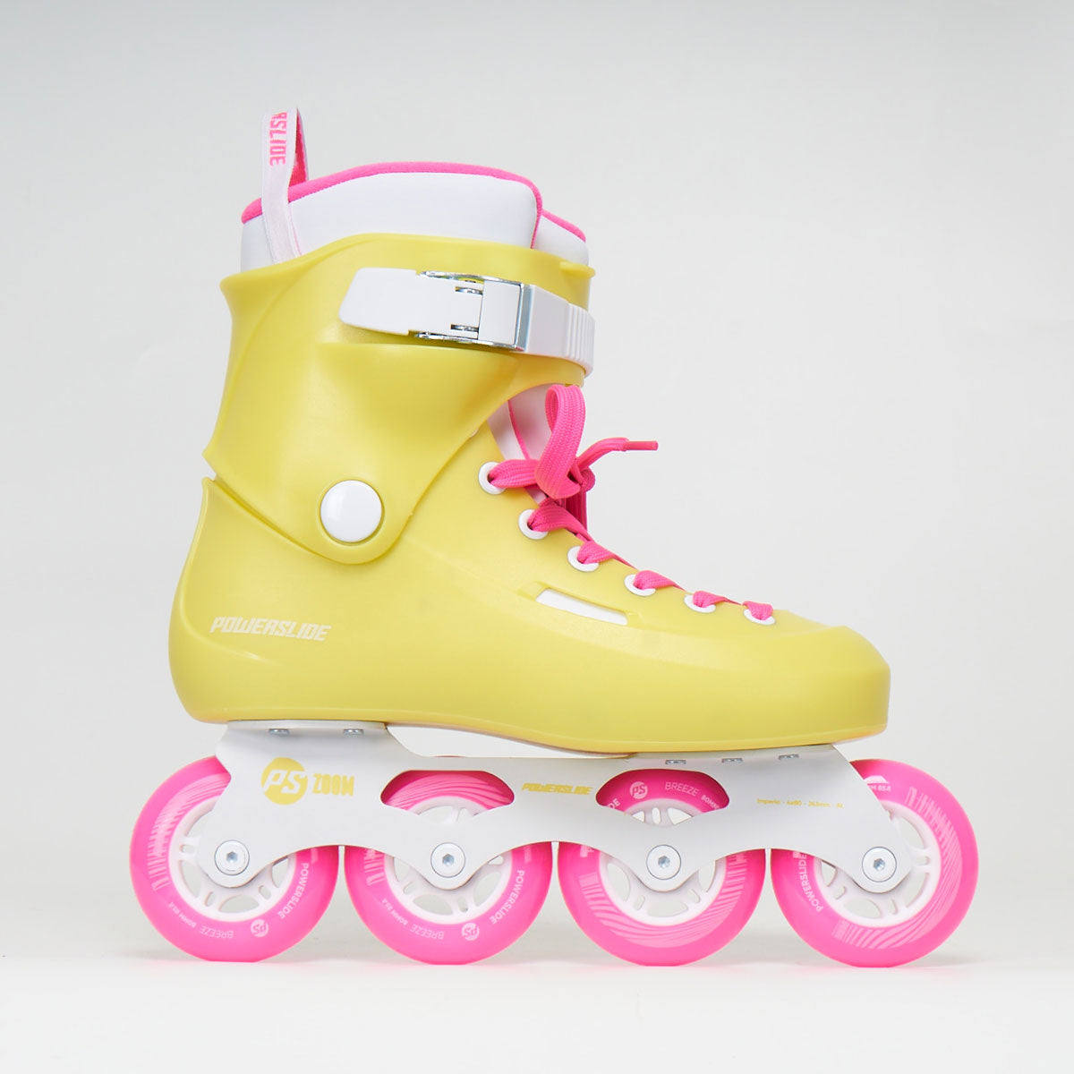 Powerslide Zoom 80 Inline Skates - Unisex - Neon Yellow – Loco Skates