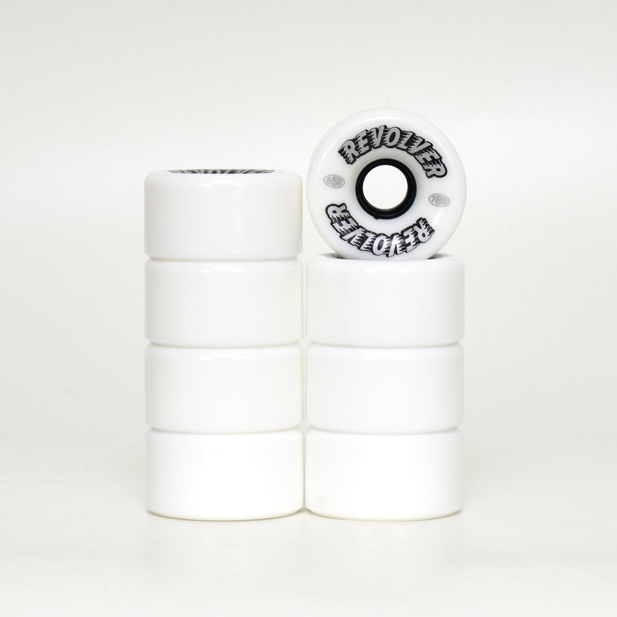 Revolver All-Purpose Roller Skate Wheels - White | Locoskates – Loco Skates