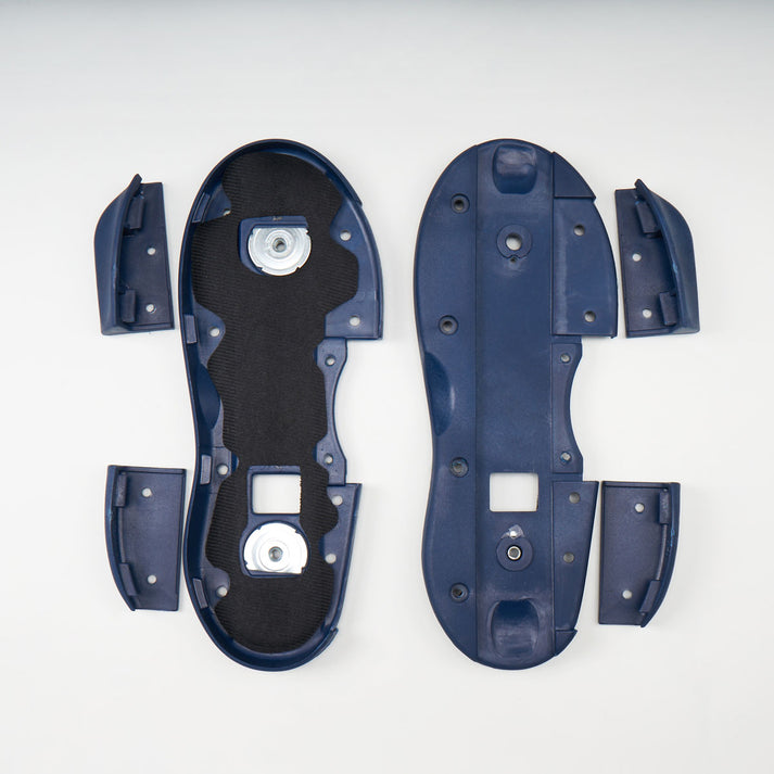 Razors SL Baseplate + Slider Pack - Navy – Loco Skates