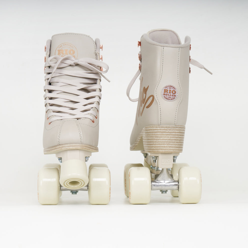 Rio Roller Rose Rollerskates - Cream – Loco Skates