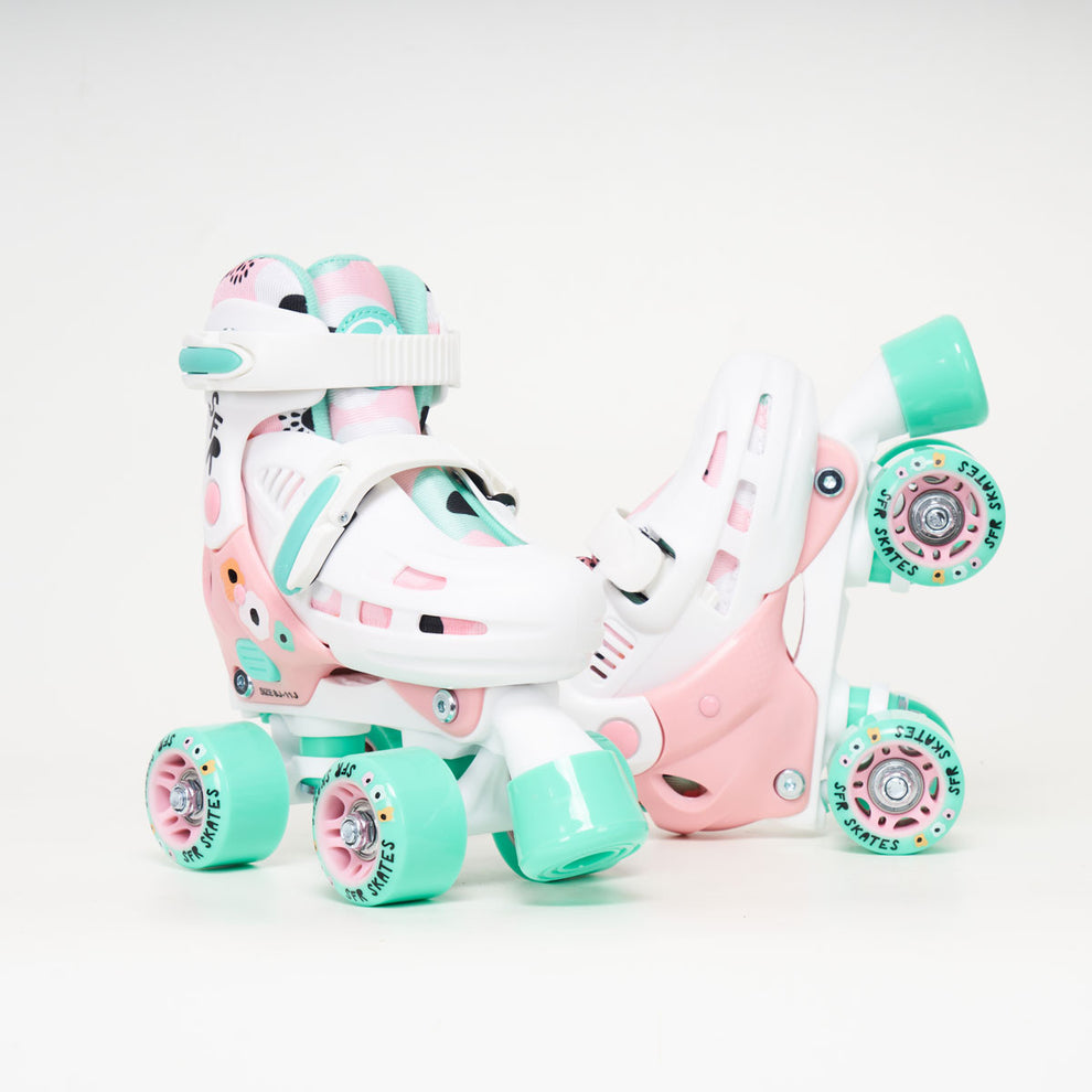 SFR Storm V Flower Junior Adjustable Quad Skates – Loco Skates