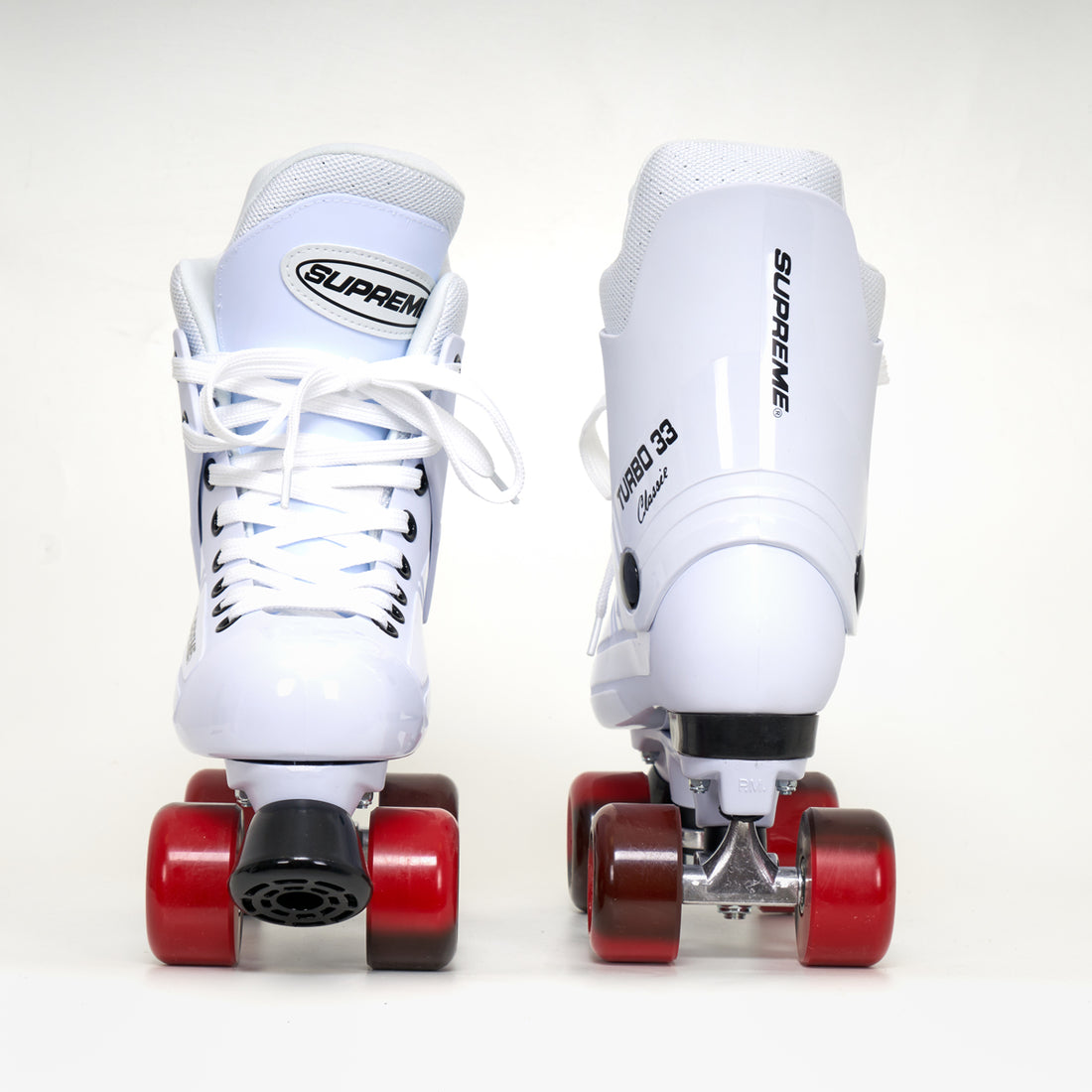 Supreme Turbo 33 White Roller Skates - With Sims Wheels (Various Colou ...