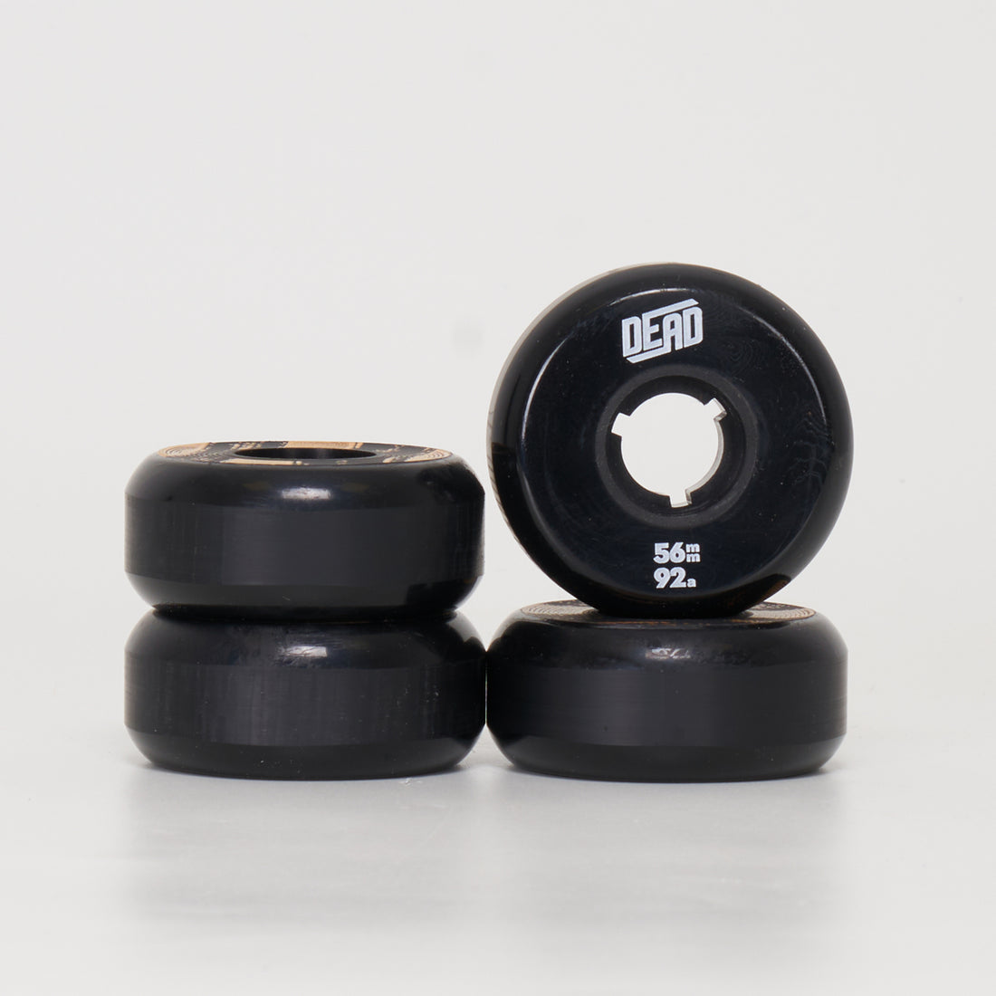 Dead 56mm / 92A Wheels - Black – Loco Skates