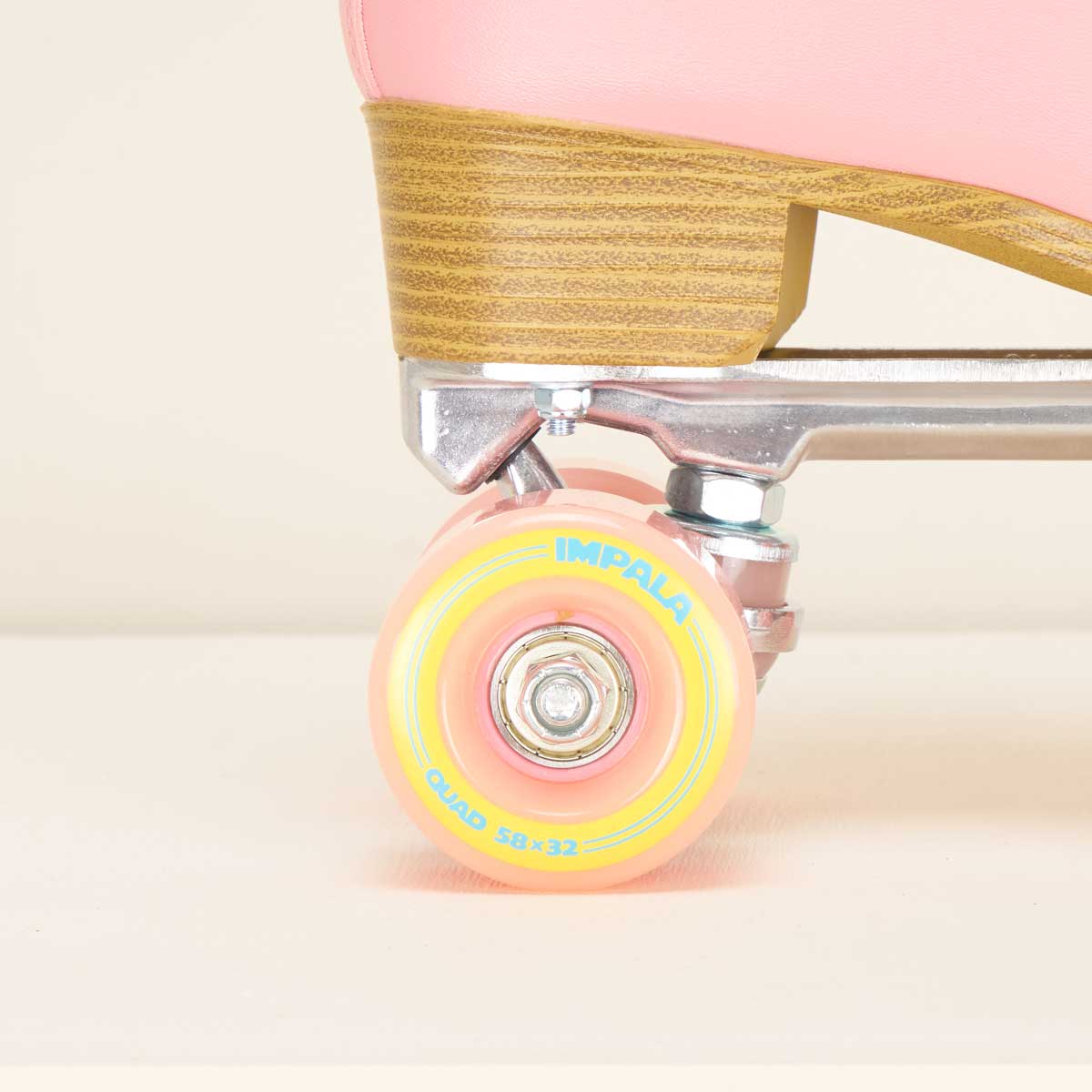 Impala Roller Skates - Pink / Yellow – Loco Skates